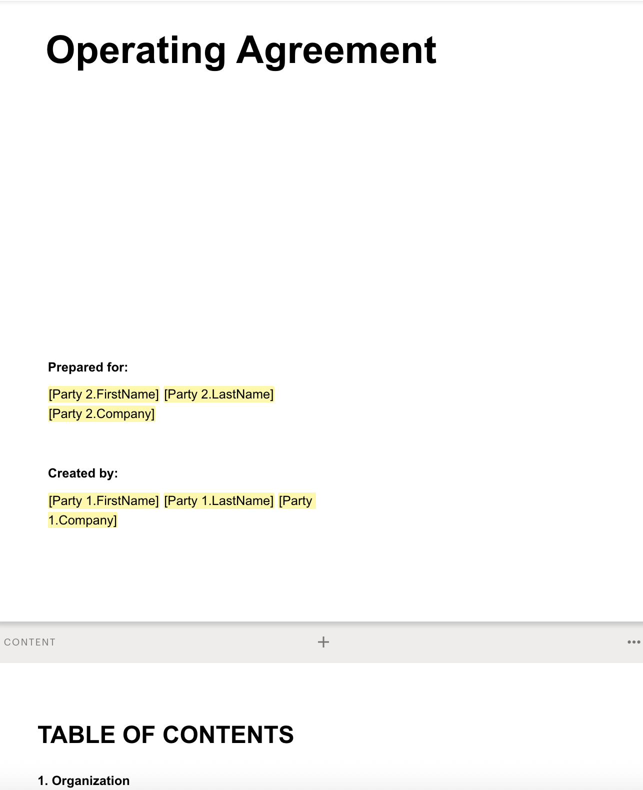 Oregon LLC Operating Agreement • BlueNotary