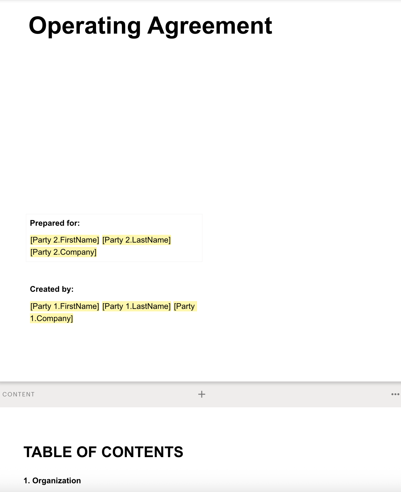 Maryland LLC Operating Agreement Templates – BlueNotary